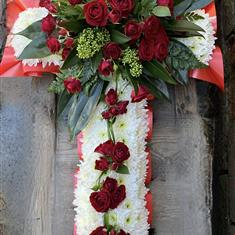 True Love Cross - Funeral Flowers Rowley Regis