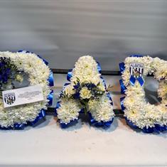WBA DAD Frame - Funeral Flowers Rowley Regis
