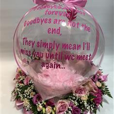 Goodbye Balloon tribute - Funeral Flowers Rowley Regis