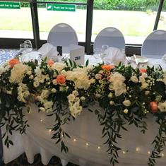 Top Table Display Blackheath Flowers Florist Rowley Regis